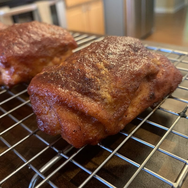 Barbecue Chicken Thighs - The Barbecue Lab