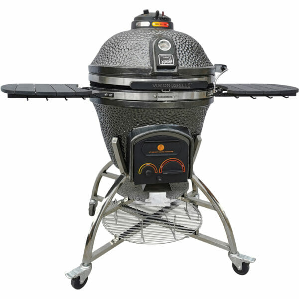 Vision Kamado Review | Vision Diamond Cut Kamado | The Barbecue Lab