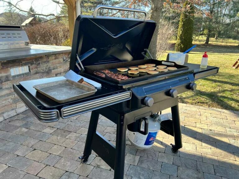 Fluffy Buttermilk Pancakes on the Outdoor Griddle - The Barbecue Lab